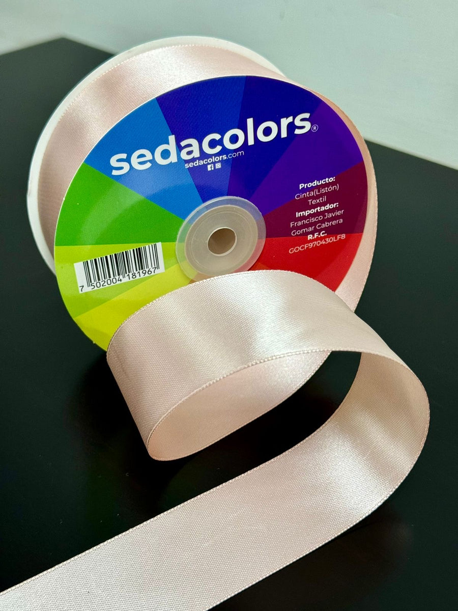 Listón Satin 2 caras Rose Gold – Sedacolors Store