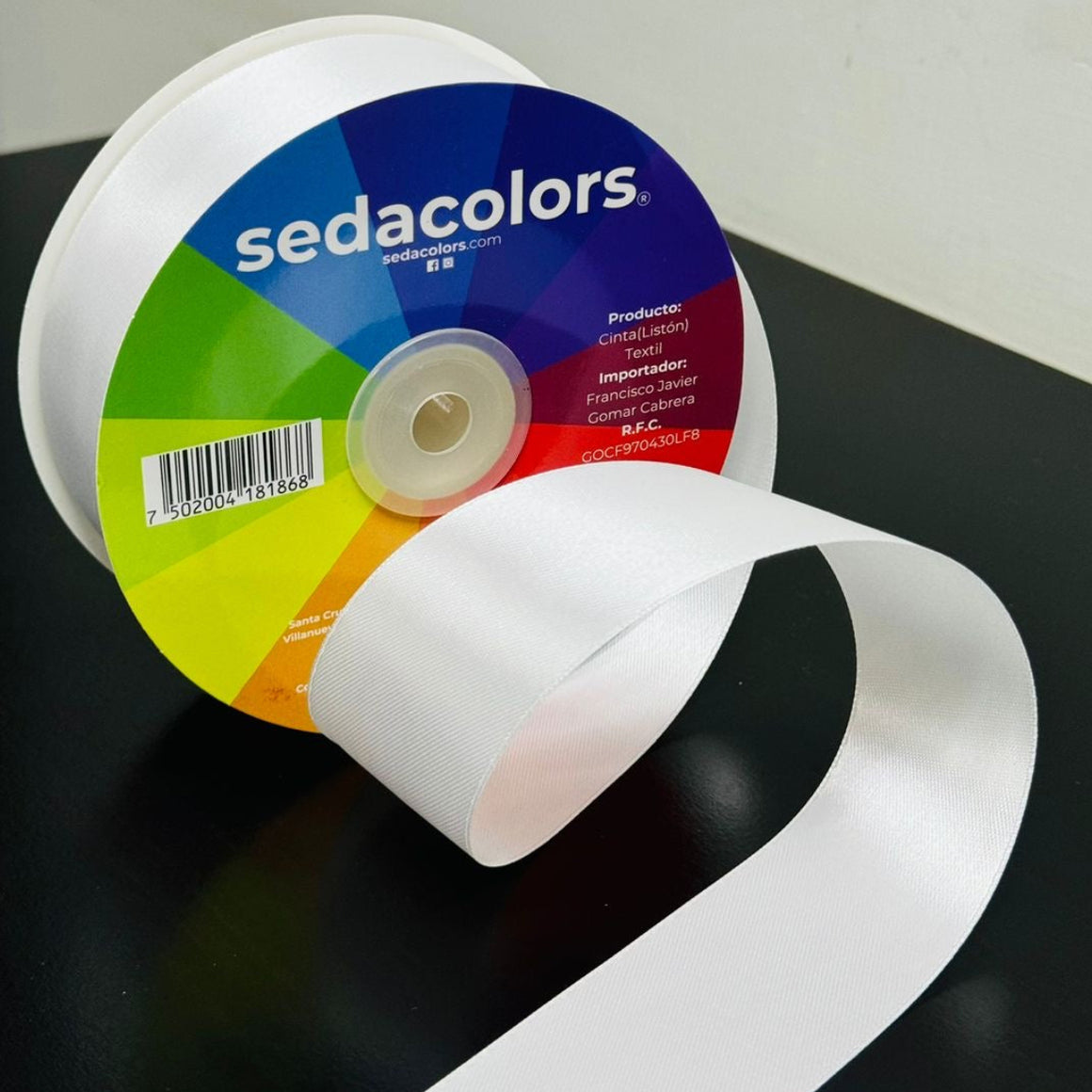 Listón Satin 2 caras – Sedacolors Store