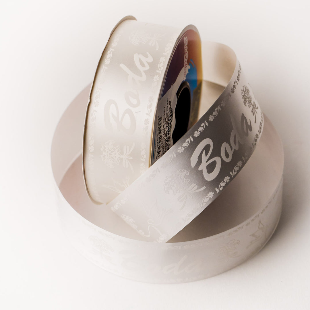 LISTÓN BODA BLANCO – Sedacolors Store