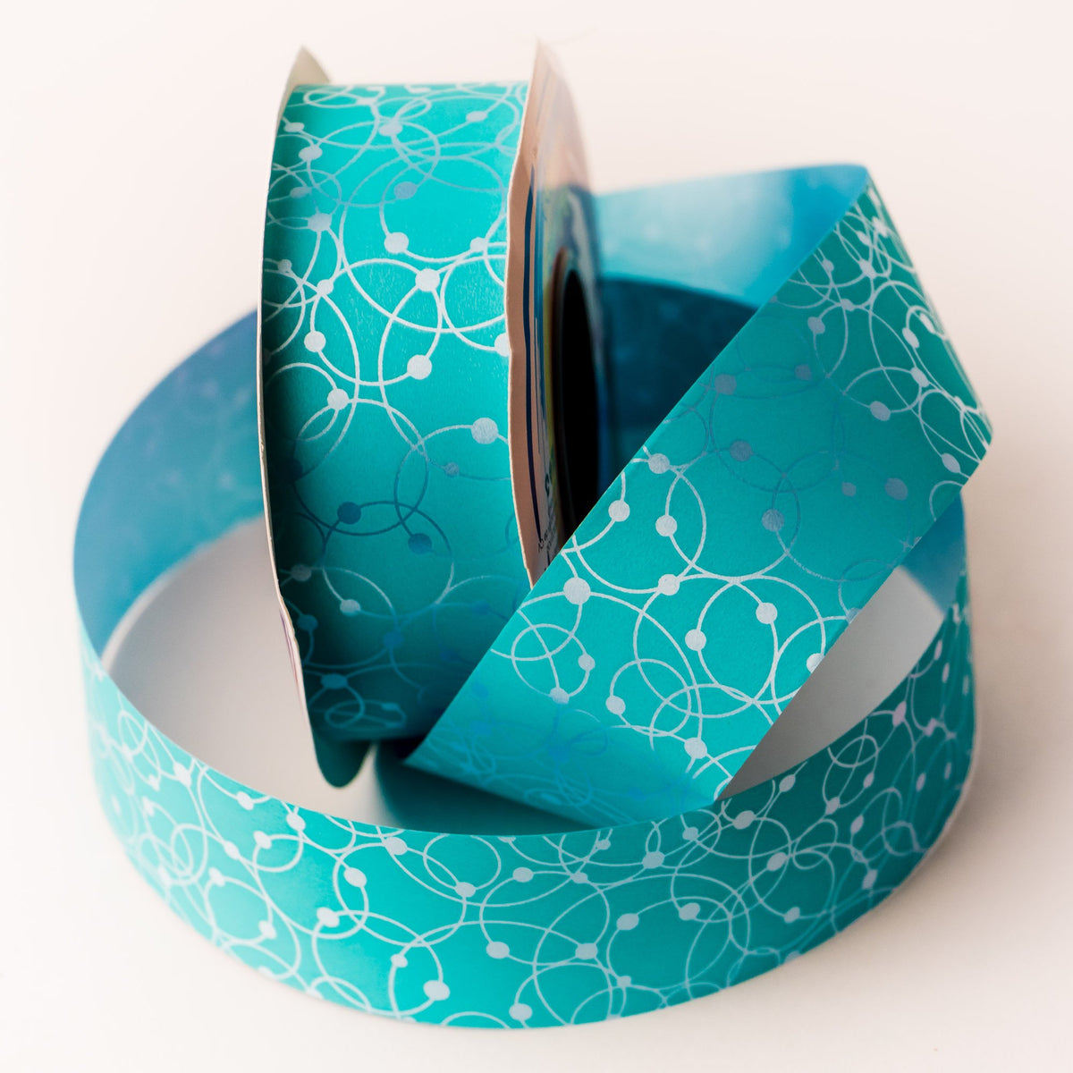 LISTÓN BUBBLE AZUL TURQUESA – Sedacolors Store