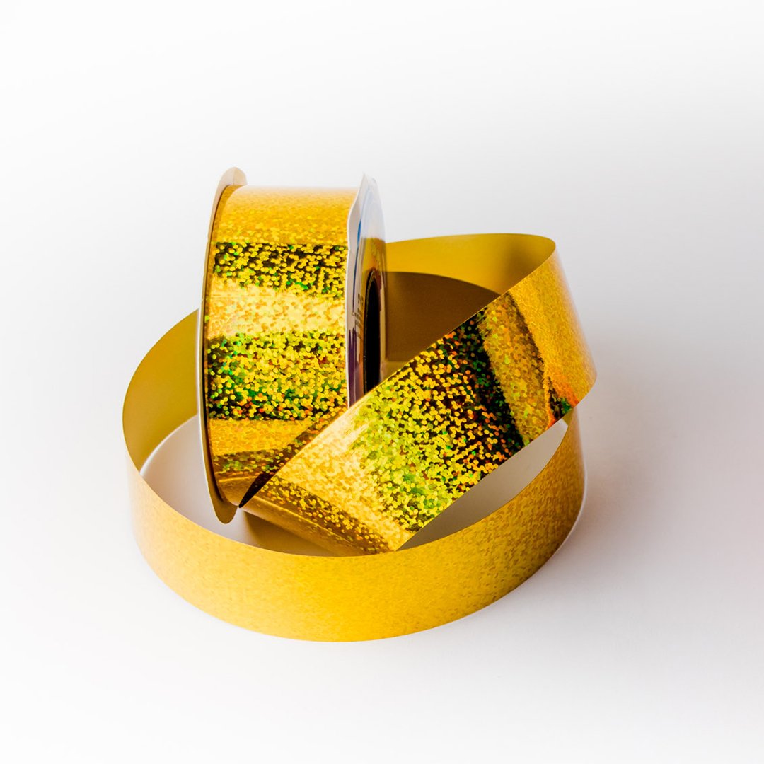 LISTÓN HOLOGRAMA ORO – Sedacolors Store
