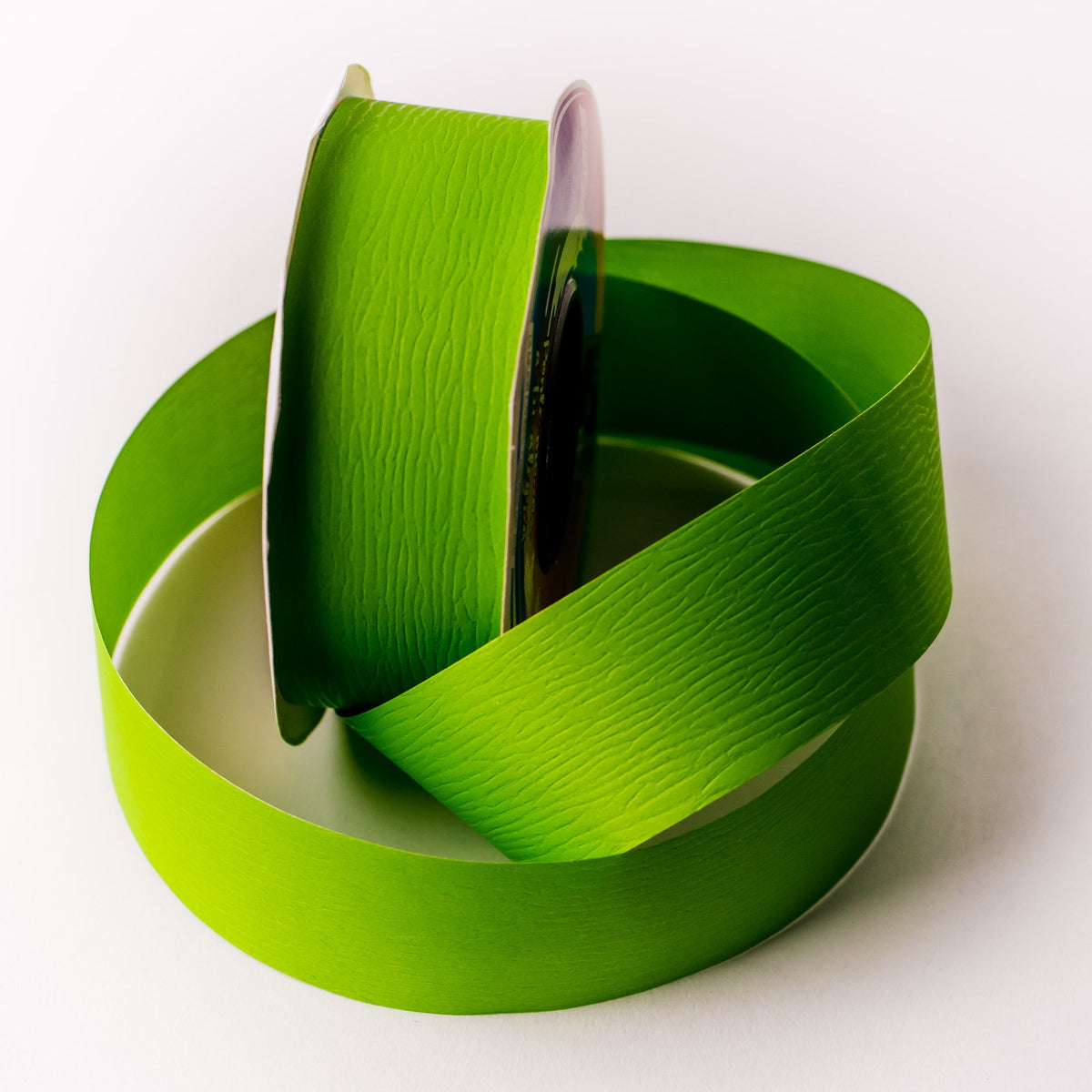 LISTÓN PAPEL SINTÉTICO VERDE MANZANA – Sedacolors Store