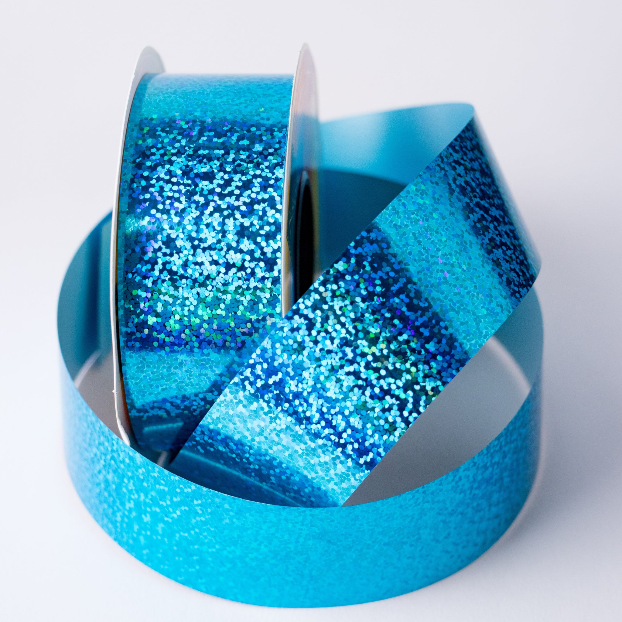 LISTÓN HOLOGRAMA AZUL TURQUESA – Sedacolors Store